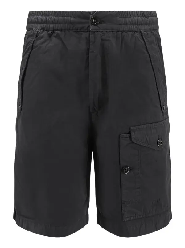 C.P. COMPANY Classic Cargo Shorts - Black