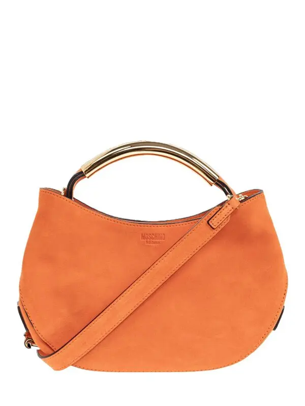 Moschino Handle Me Top Handle Handbag - Orange