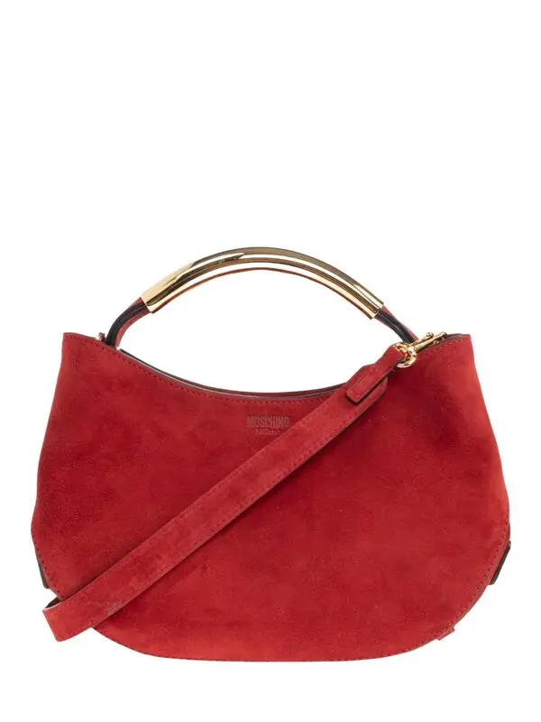 Moschino Handle Me Top Handle Handbag - Red