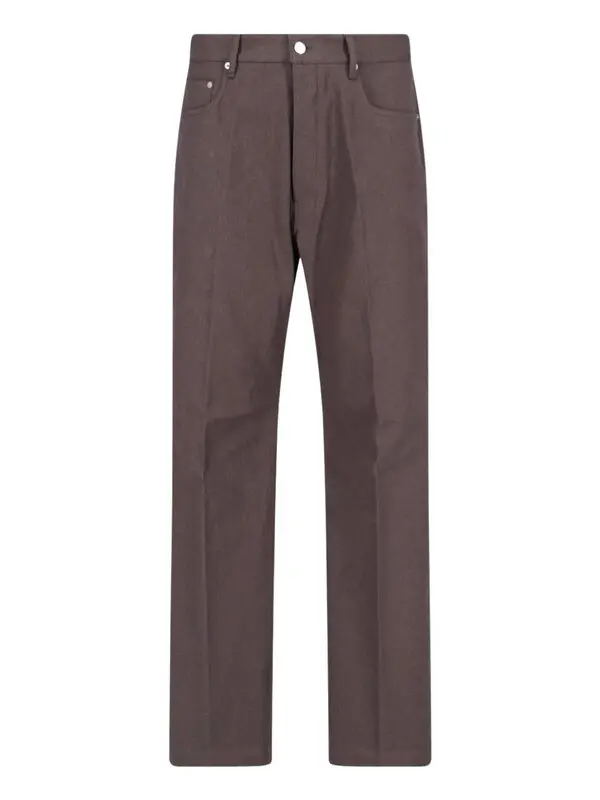 Rick Owens Porterville Runway Geth Jeans - Grey