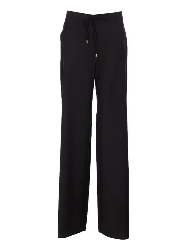 Max Mara Berard High-waist Drawstring Trousers - Black