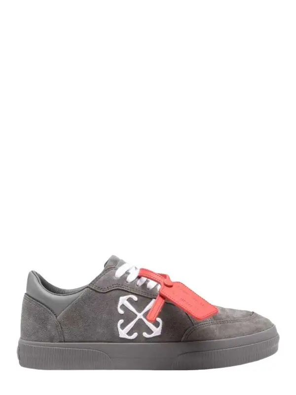 Off-White Vulcanized Lace-up Sneakers - Off-white
