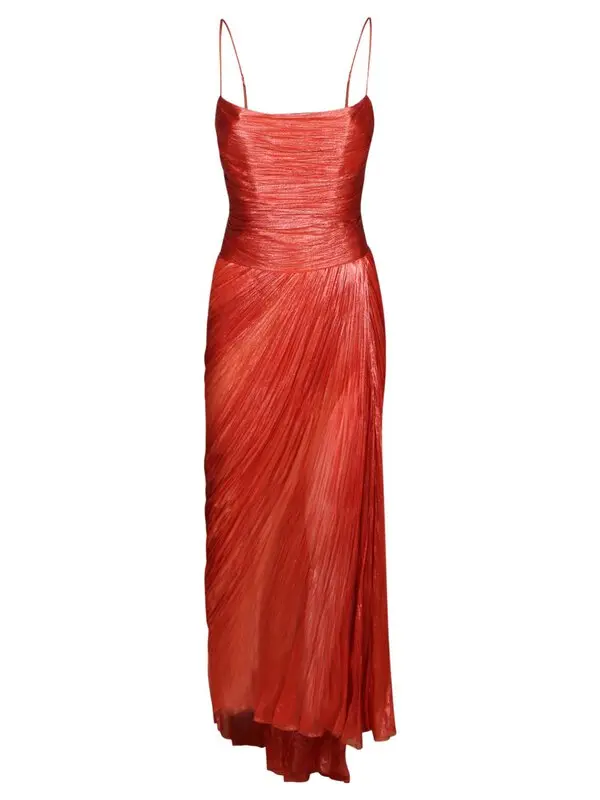MARIA LUCIA HOHAN Ruched Gown - Red
