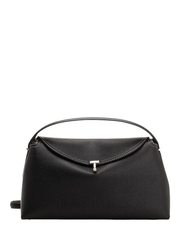 TOTEME T-lock Shoulder Bag - Black