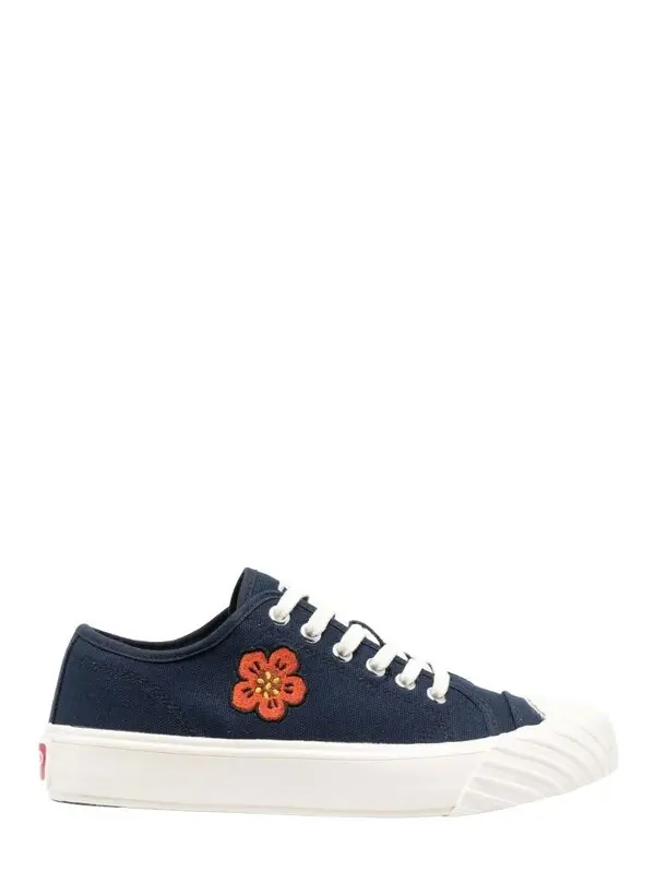 Kenzo Boke Flower Lace-up Sneakers - White