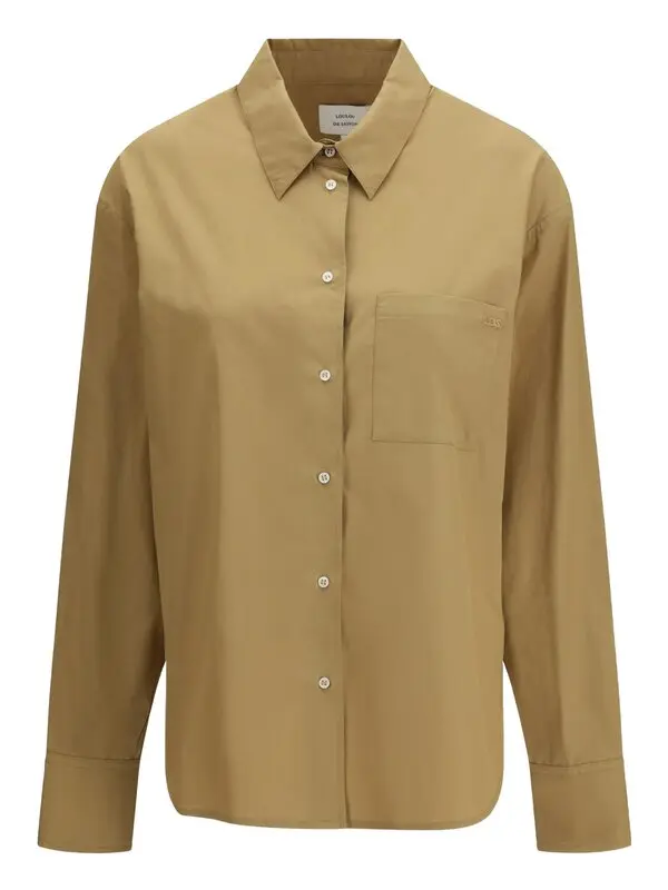 Loulou De Saison Long Sleeve Shirt - Beige
