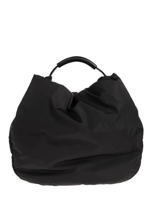 Moschino Handle Me Medium Hobo Bag - Black
