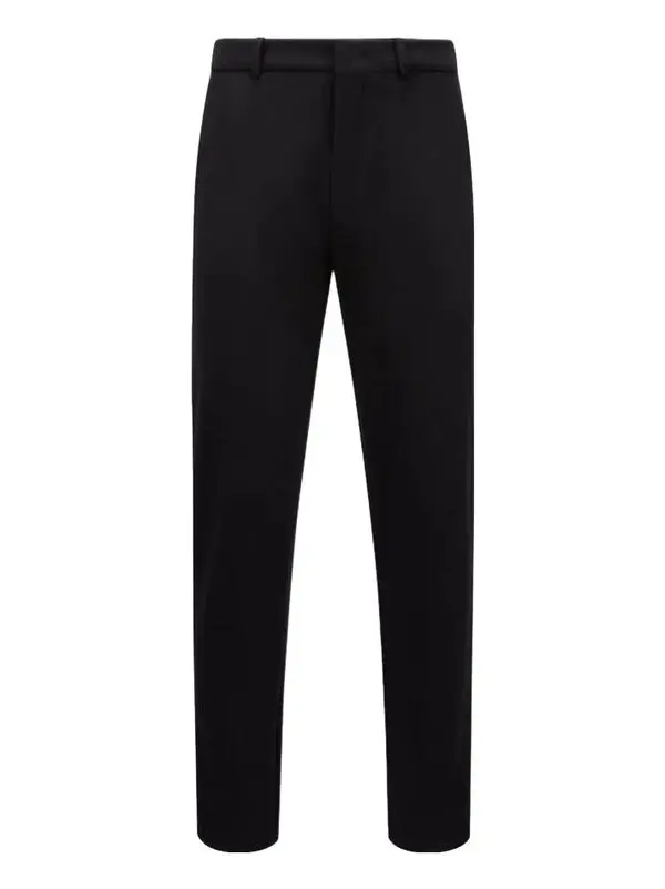 Moncler Tailored Cotton Trousers - Black