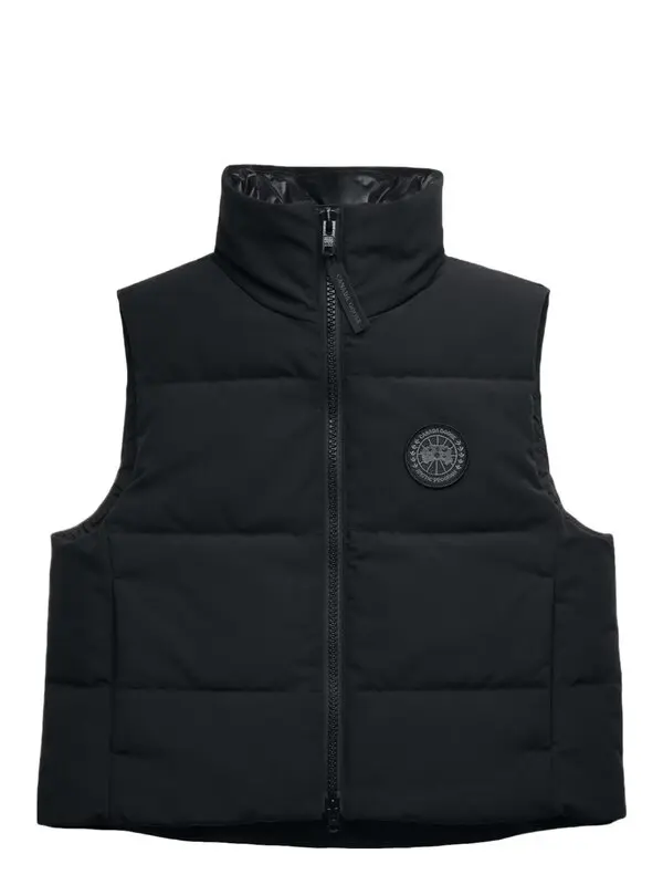 Canada Goose Grandview Cropped Puffer Gilet - Black