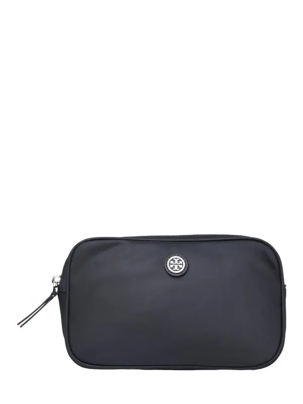 Tory Burch Logo Plaque Virginia Belt Bag - Black