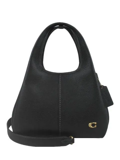 COACH Lana 23 Logo Shoulder Bag - Black