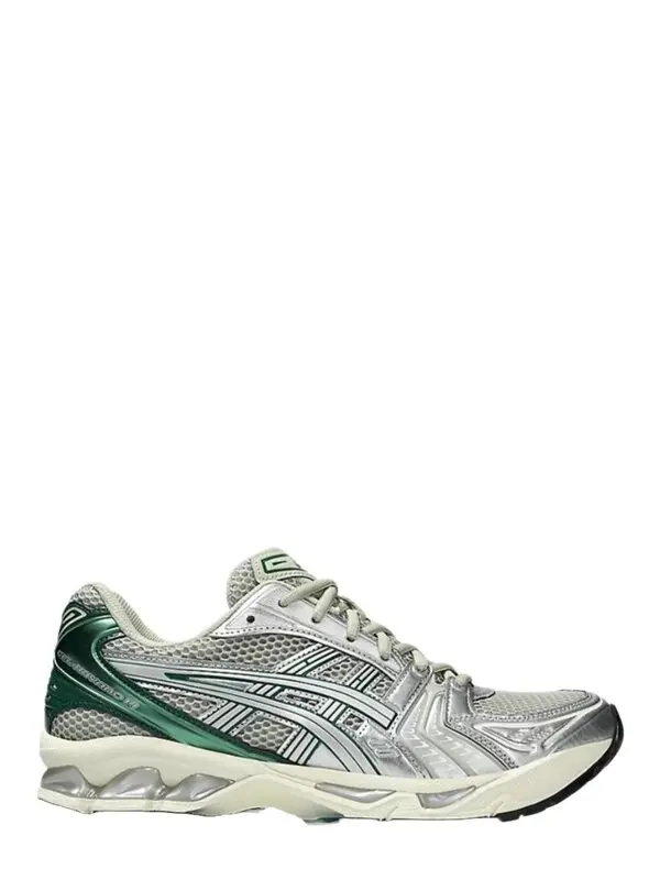 Asics Gel-kayano 14 Mesh Running Sneakers - Dry Leaf Green/pure Silver