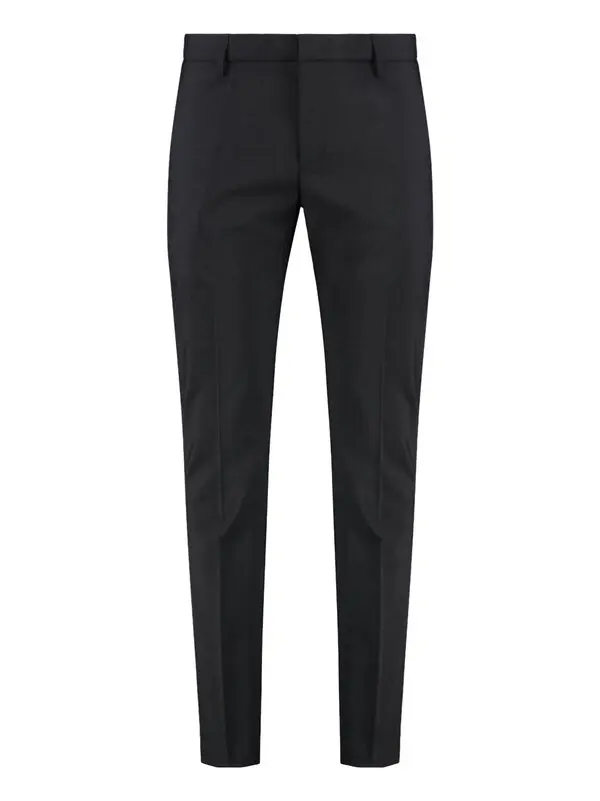 DONDUP Tailored Slim-fit Trousers - Black