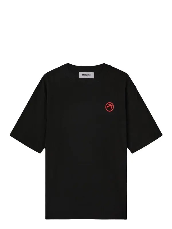 AMBUSH Records Graphic Printed T-shirt - Black