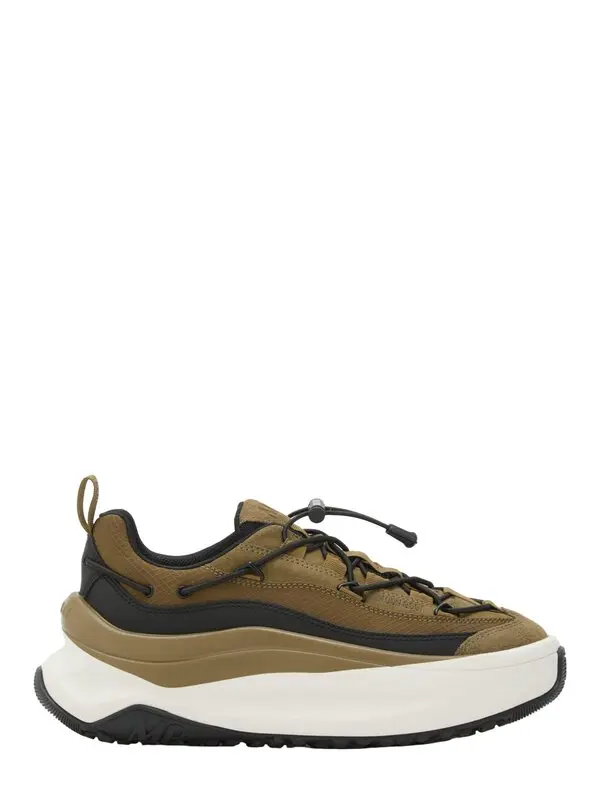 Moon Boot Lace-up Platform Sneakers - Khaki