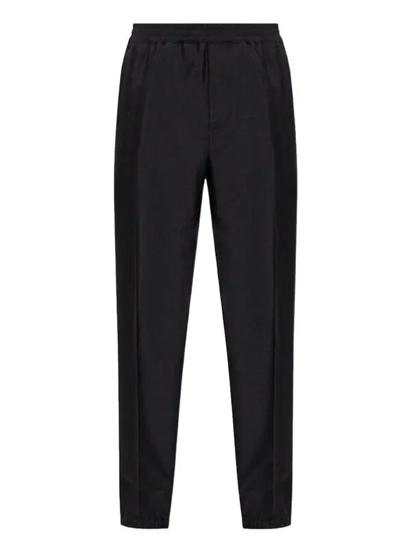Versace Straight Leg Track Pants - Black