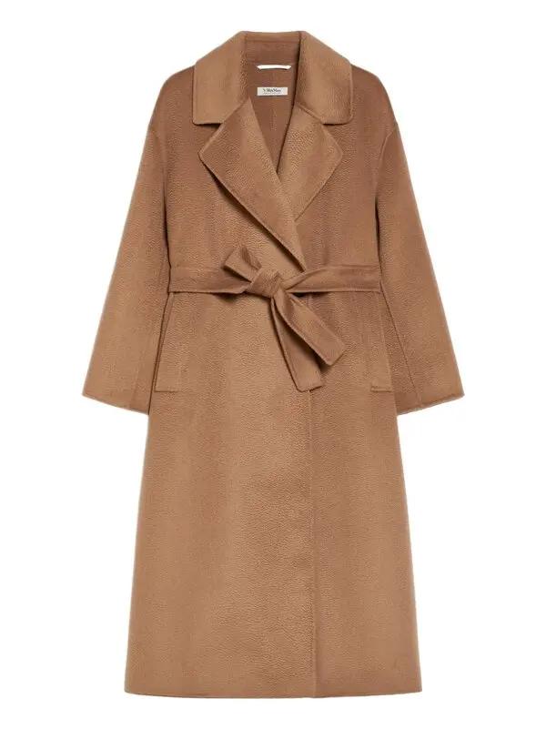 Max Mara Manuele Double-breasted Coat - Camel