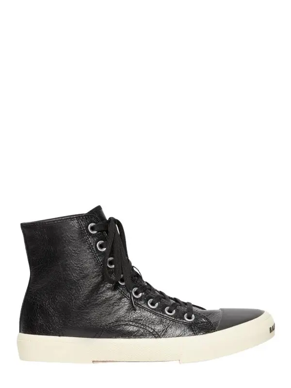 Balenciaga High-top Lace-up Sneakers - Black/white