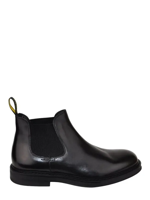 DOUCAL'S Round-toe Chelsea Boots - Black