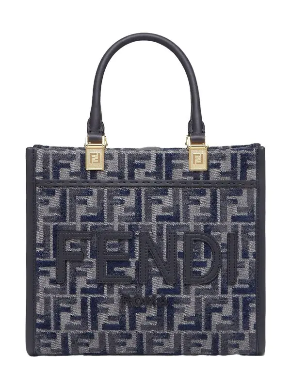 Fendi Sunshine Shopper Bag - Blue