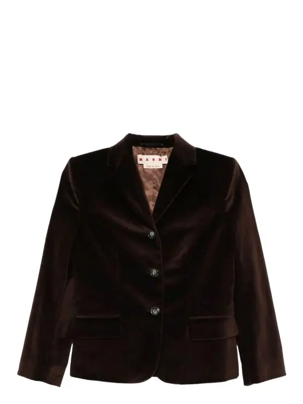 Marni Single-breasted Blazer - Black