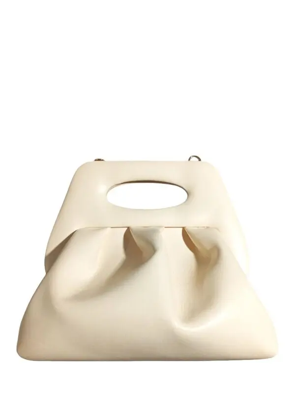 THEMOIRE Opalia Top Handle Bag - Shell