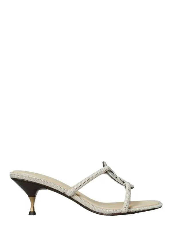 Tory Burch Miller Embellished Sandals - Nude