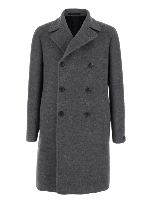 Tagliatore Double-breasted Tailored Coat - Black