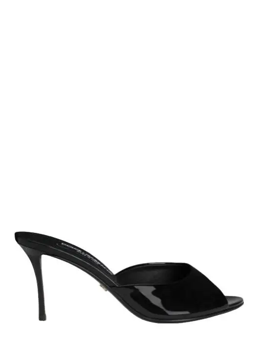 Dolce & Gabbana Keira Slip-on Mules - Black