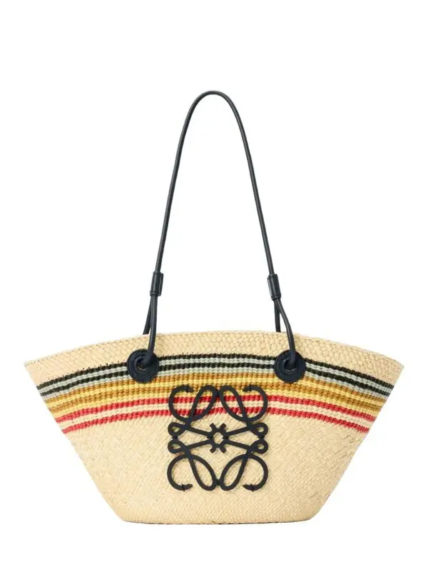 Loewe Small Anagram Basket Bag - Nude