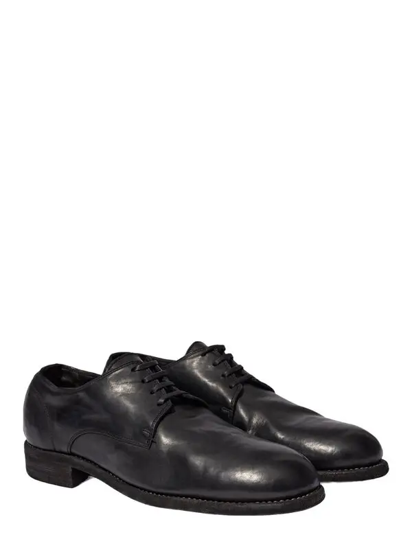 Guidi Lace-up Casual Shoes - Black