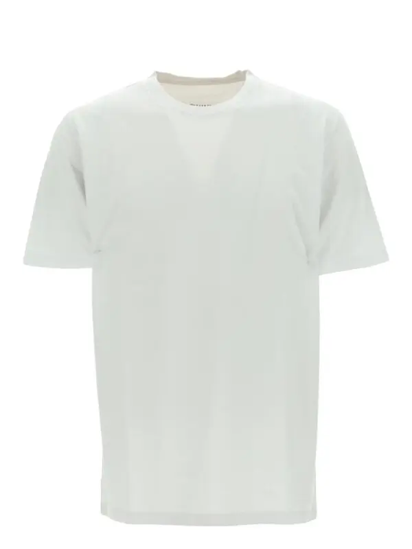 MAISON MARGIELA Short-sleeved Crewneck T-shirt - White
