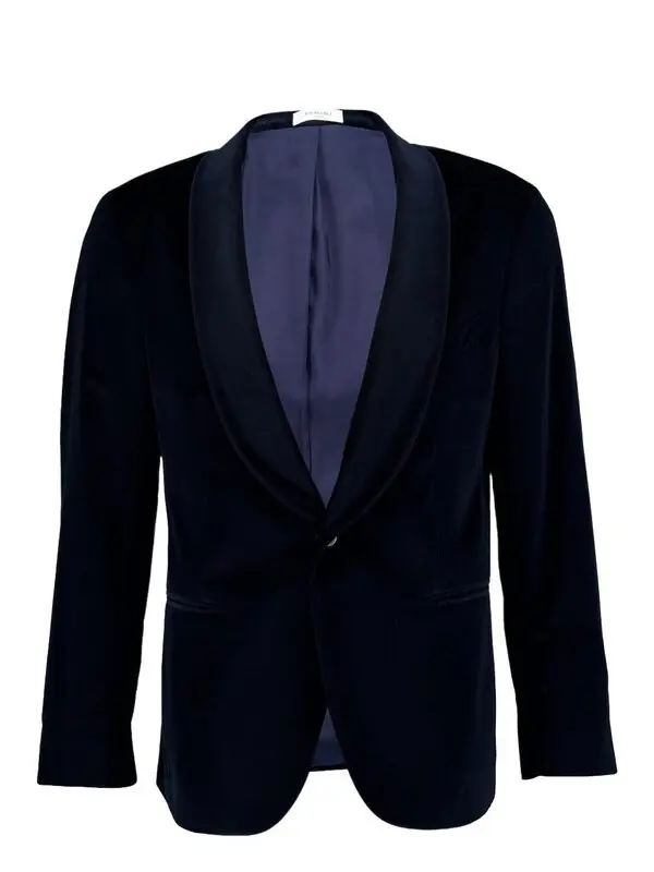 Boglioli Long-sleeved Suit Coat - Blue