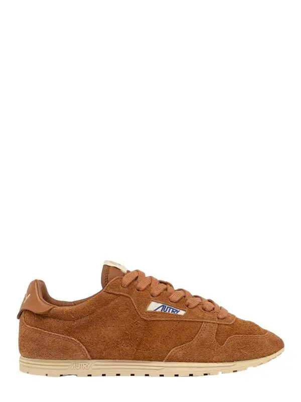 AUTRY Windspin Lace-up Sneakers - Brown