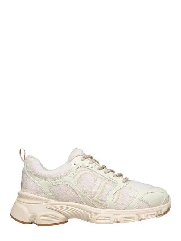Dior Christian Chrono Lace-up Sneakers - Beige
