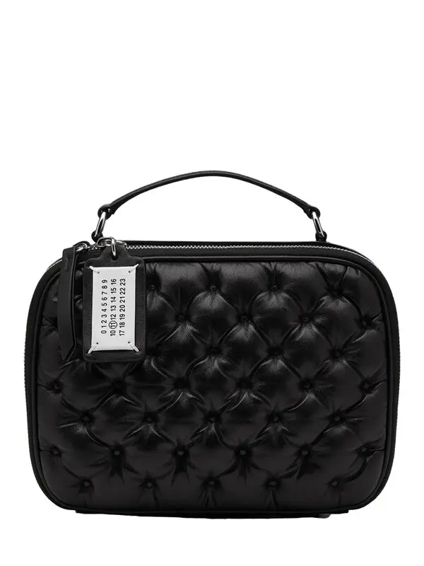 MAISON MARGIELA Glam Slam Padded Medium Tote Bag - Black