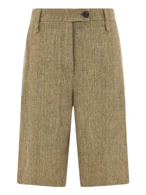 FERRAGAMO Tailored Bermuda Shorts - Multicolor