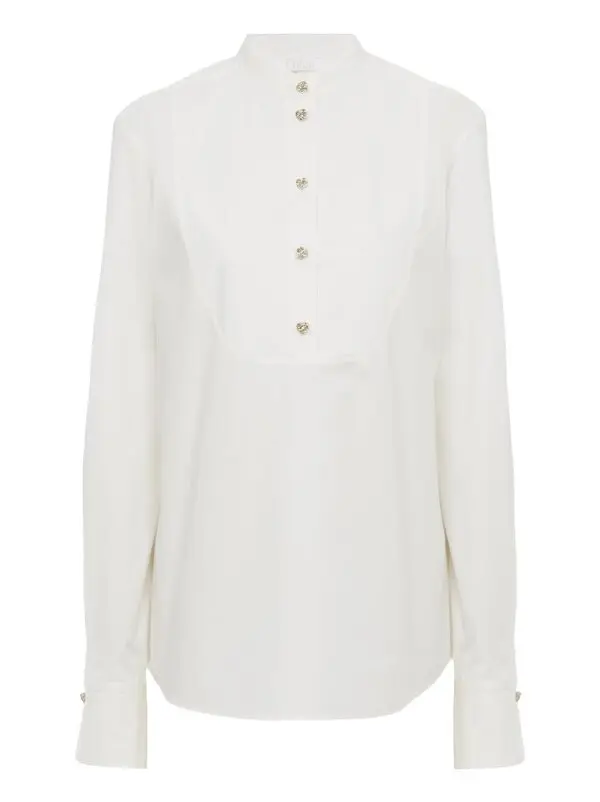 Chloé Long Sleeve Shirt - White