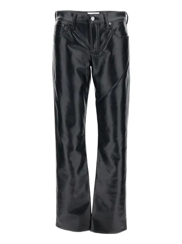 AGOLDE Detox Low-rise Slim Pants - Black