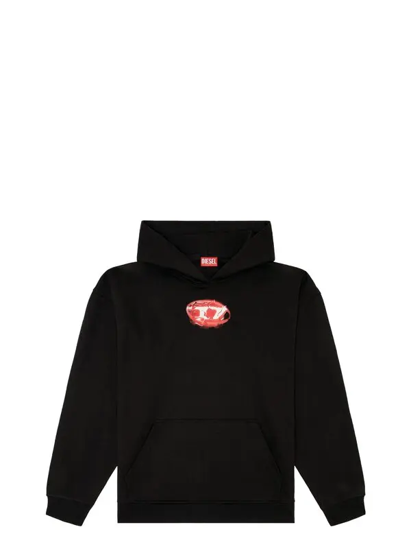 DIESEL® S-boxt-hood-k3 Hoodie - Black