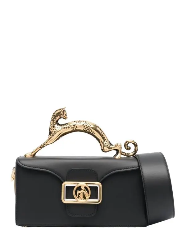 LANVIN Shoulder Bag With Logo Clasp - Black