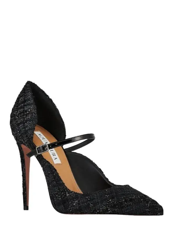 AQUAZZURA Bellezza Pointed Toe Pumps - Black