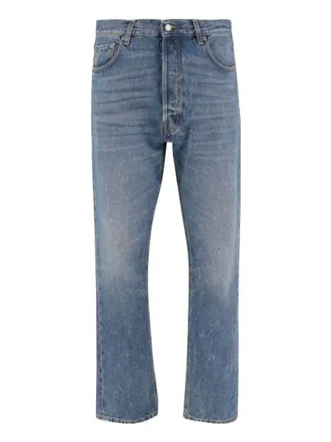 HAIKURE Straight Leg Jeans - Blue