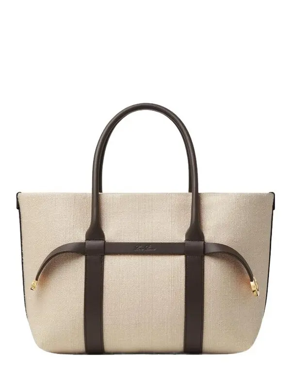 Loro Piana Ghiera Small Shopper - Nude