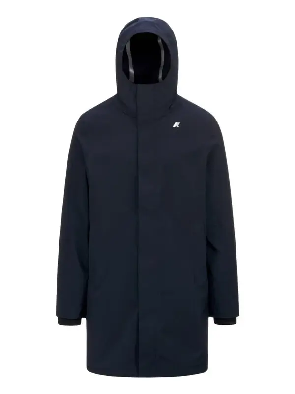 K-WAY Thomas" Bonded Parka - Dark Blue