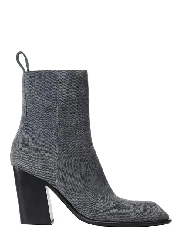 Alexander Wang 95mm Throttle Ankle Boot - Grey