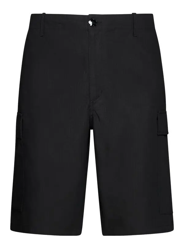 Kenzo Cargo Workwear Shorts - Black