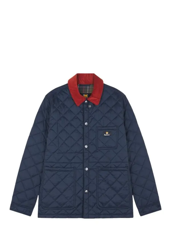 Maison Kitsuné Long-sleeved Casual Jacket - Blue