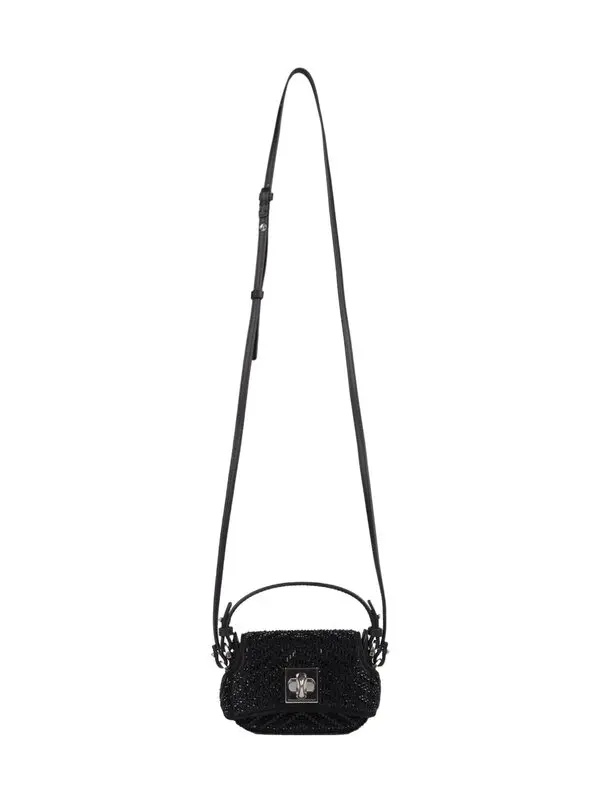 Ermanno Scervino Embellished Mini Shoulder Bag - Black