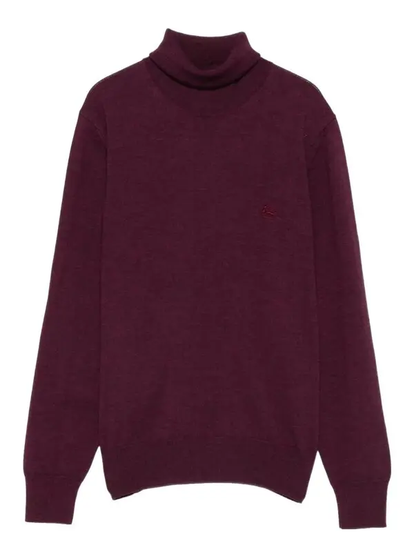 Etro Turtleneck Jumper - Viola